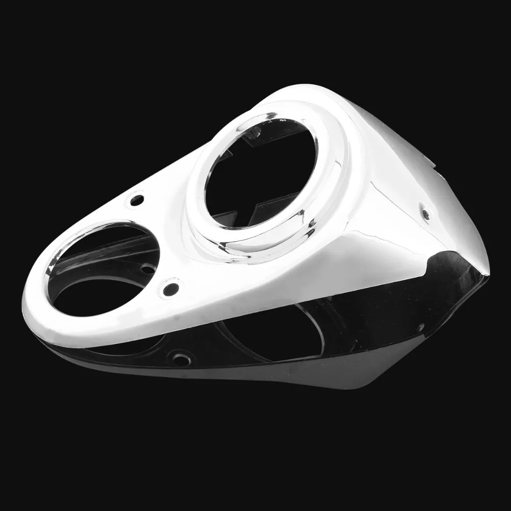 Motorcycle Chrome Speedometer Speedo Gauge Cover Housing Case For Honda ...