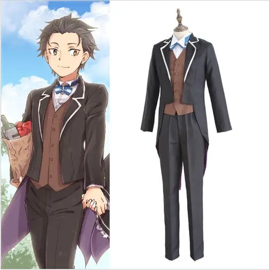 Re:Zero kara Hajimeru Isekai Seikatsu Subaru Natsuki Butler Suit Anime ...