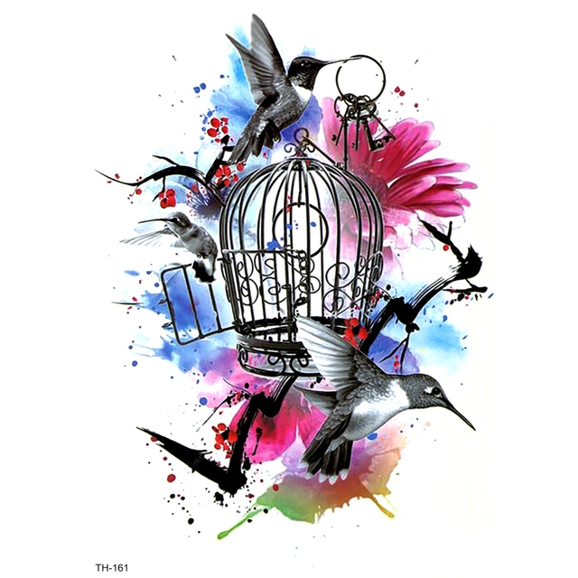 Some Birds Arent Meant To Be Caged Tattoo