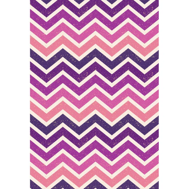 Purple Chevron Walls