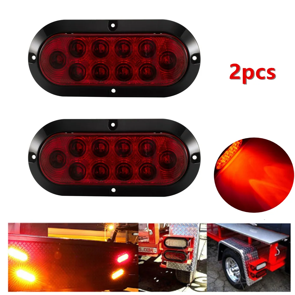 Set Of 2 Smd Led Tail Light Rear Light 12v Van Car Bus Mini Bus Mini ...