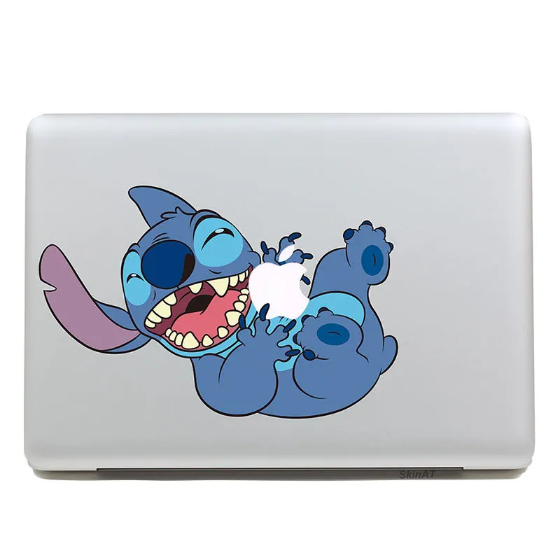 Removable Diy Waterproof Fashion Cute Cartoon Stitch Tablet Sticker And Laptop Computer Sticker