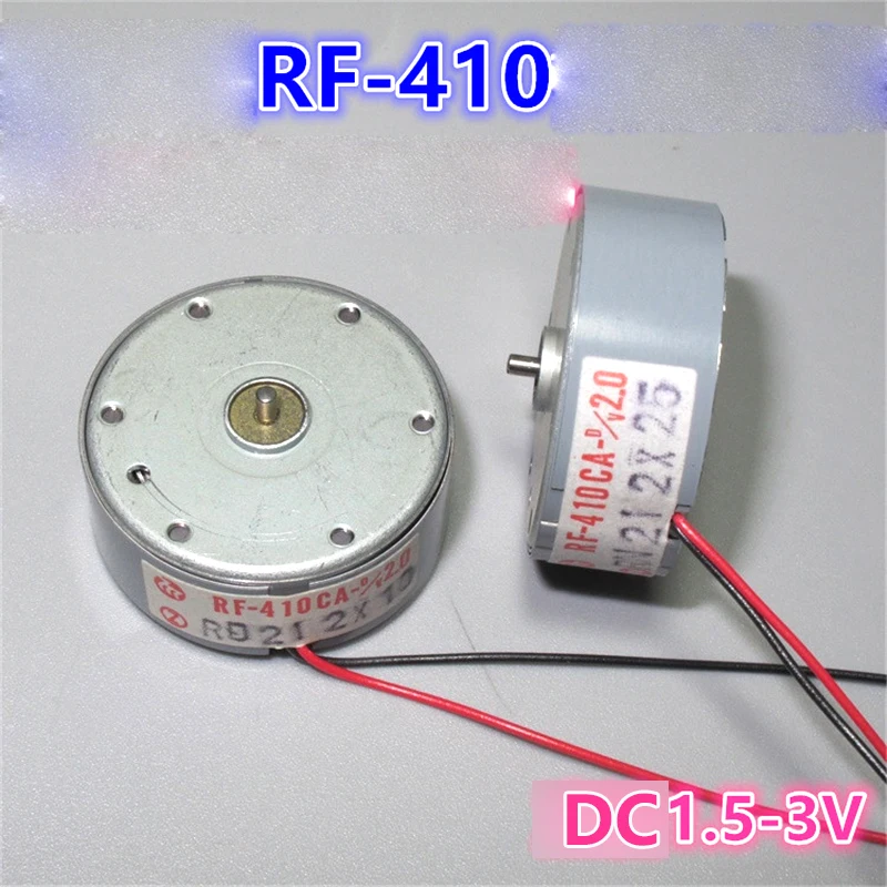 Marlboro-rf-410 Motor Dc 1.5v-3v Ultra-thin Core Motor For Energy ...