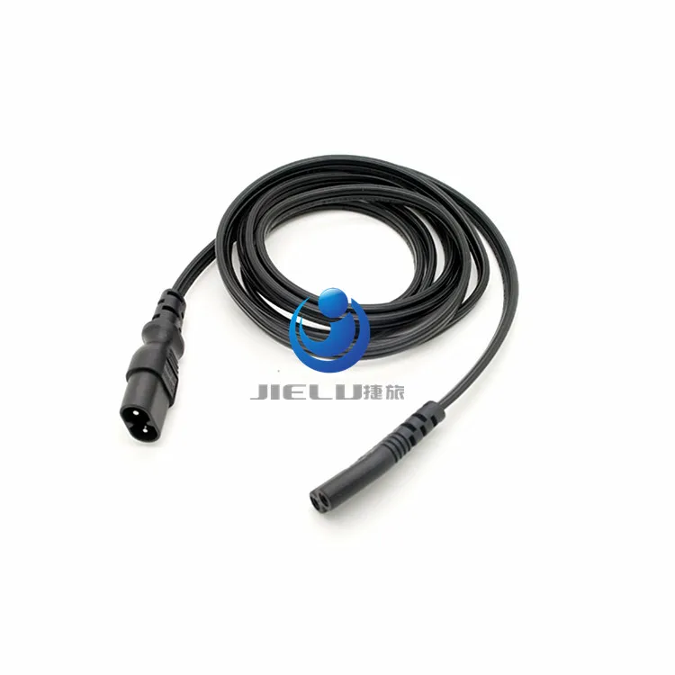 Cable de extensión de enchufe europeo IEC320 C7 hembra a C8 macho IEC ...