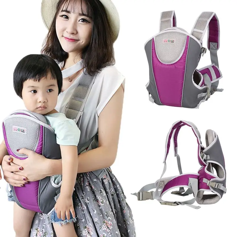 3 24 Months Baby Back Breathable Front Baby Carrier Comfort Strap ...