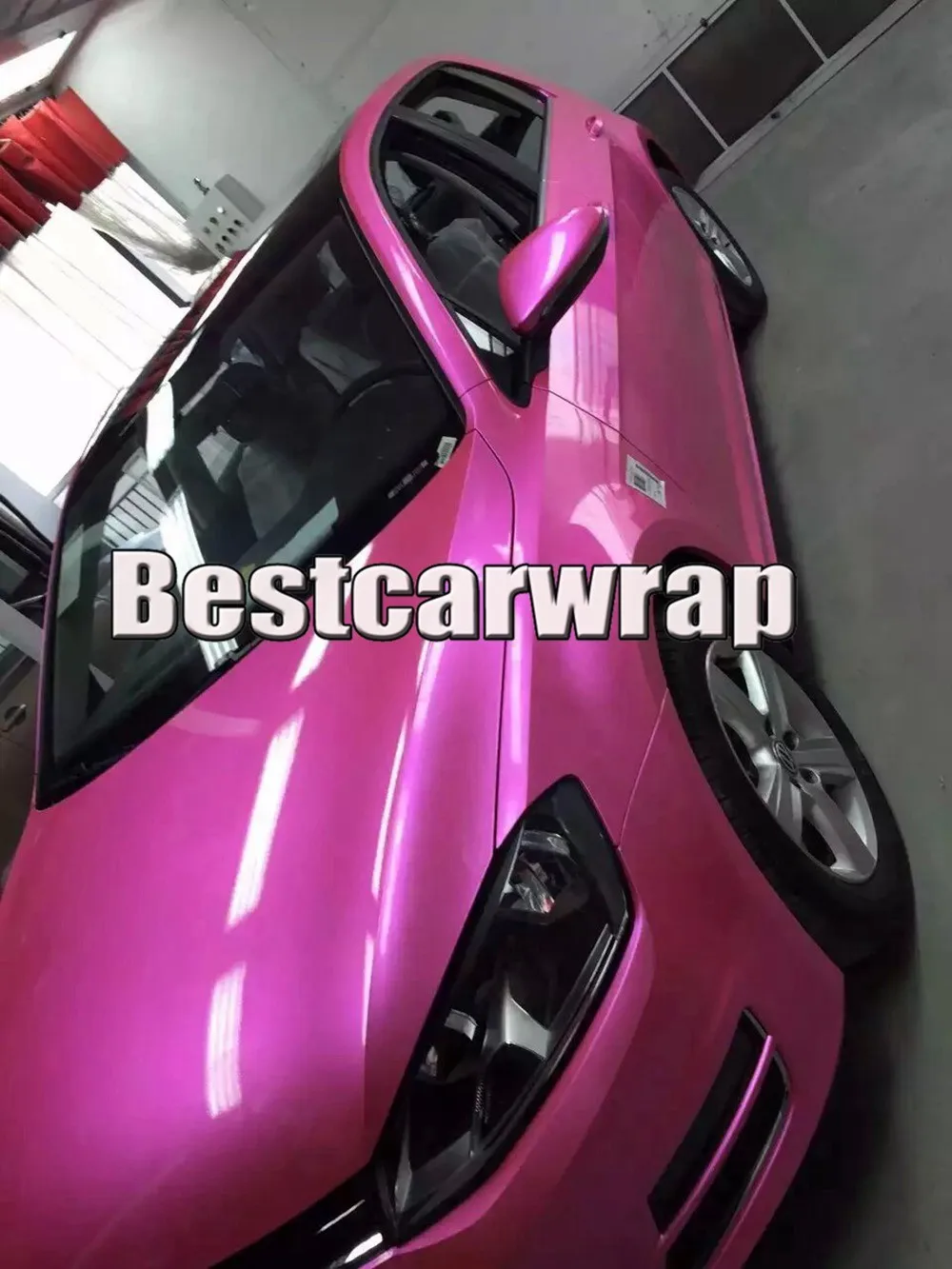 Gloss-Metallic-Pink-Vinyl-Wrap-Car-Wrap-Covering-With-Air-Bubble-Free ...
