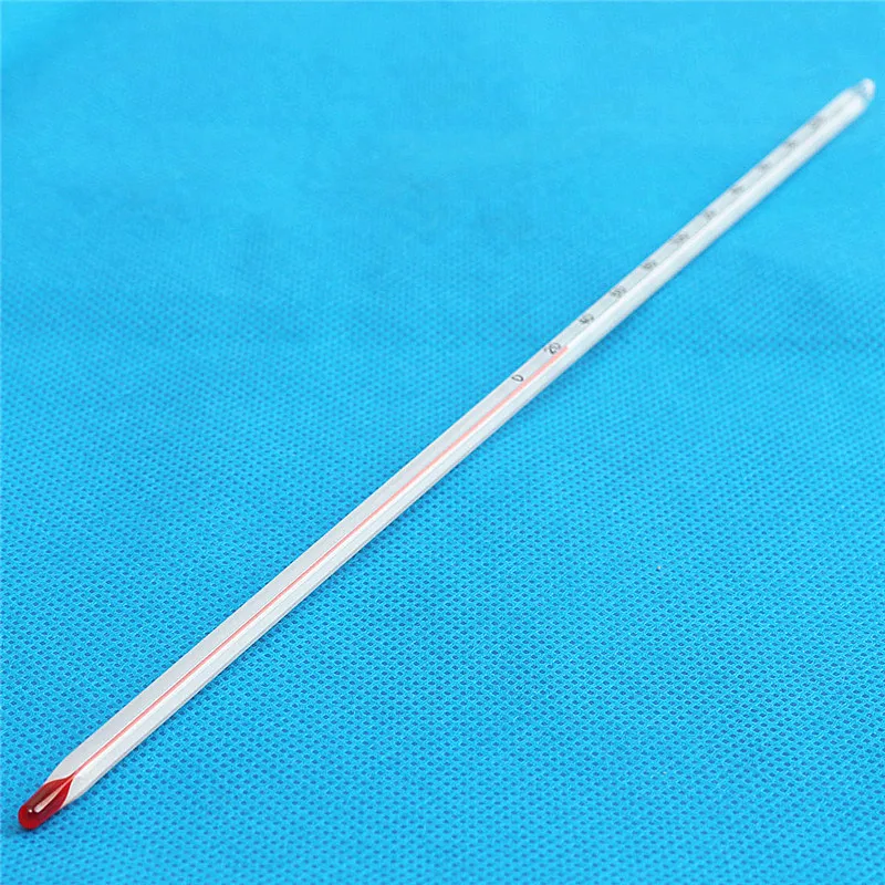 New Transparent High Precision Glass Thermometer 200 Celsius Degree ...