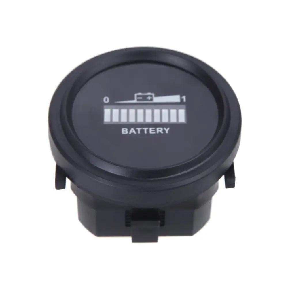 Car battery indicator black - ringlader