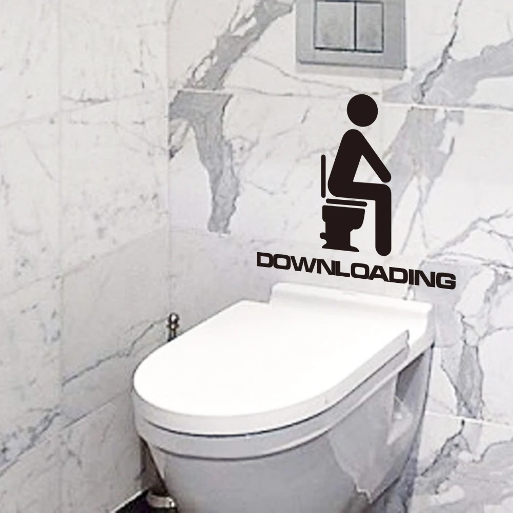 washroom-downloading-Wall-Sticker-Bathroom-Decor-Toilet-Door-Vinyl ...