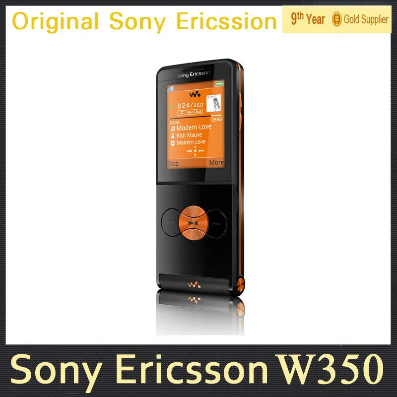 W350i Sony Ericsson W350 W350i Flip Mobile Phones 1.9'' Inch Screen 1 ...