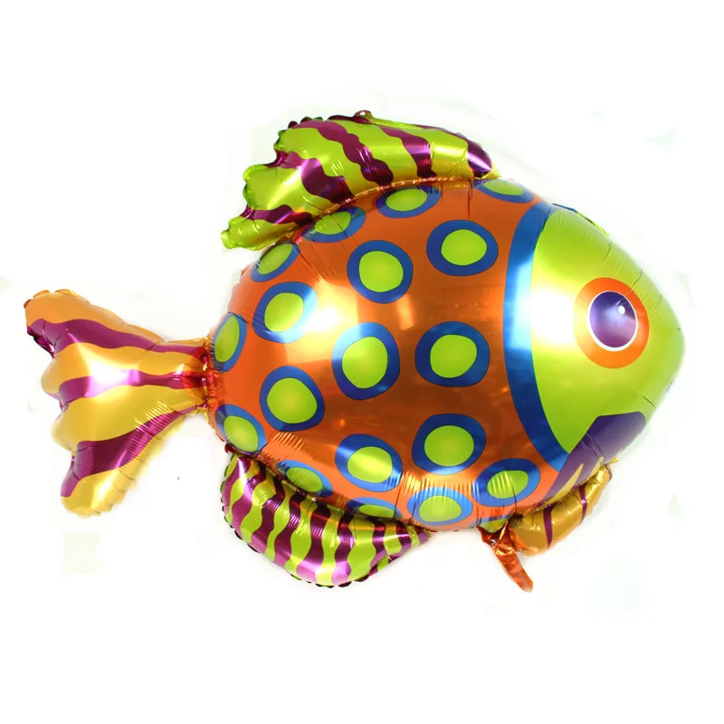 TSZWJ T 030 free shipping 1pcs Spotted fish aluminum balloon spotted ...