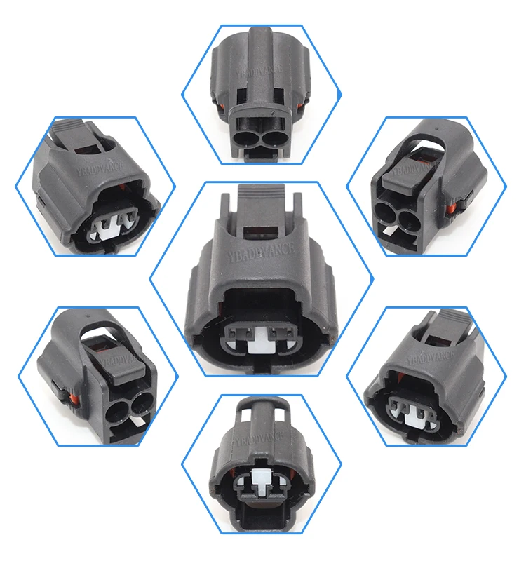 Conector elétrico japonês de 2 pinos 7283 7027 40|Cabos, adaptadores e ...