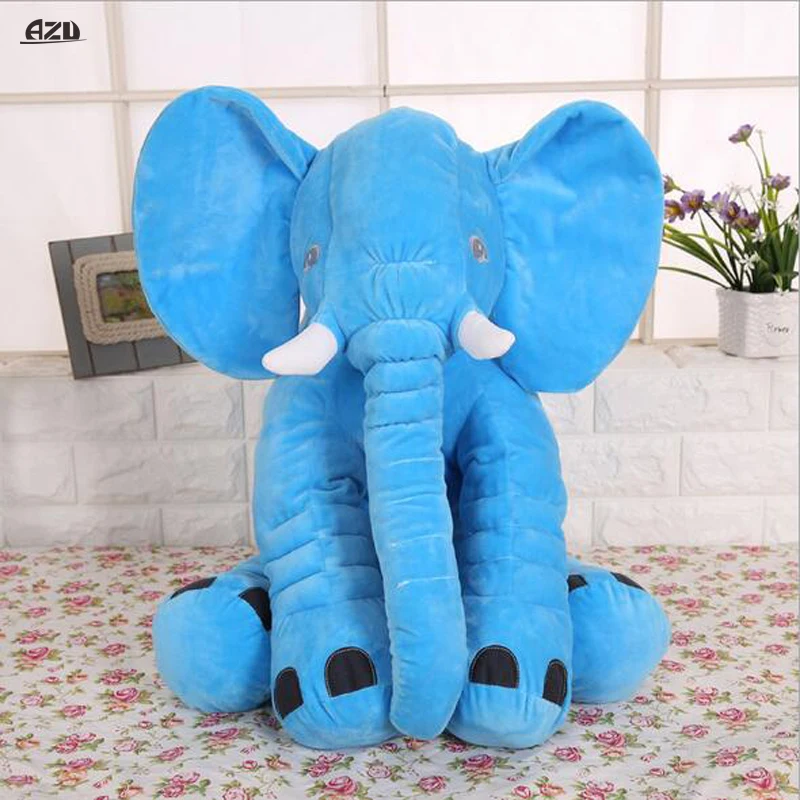 33CM Height Cartoon Plush Toys Elephant Doll Toy Kids Sleeping Back ...