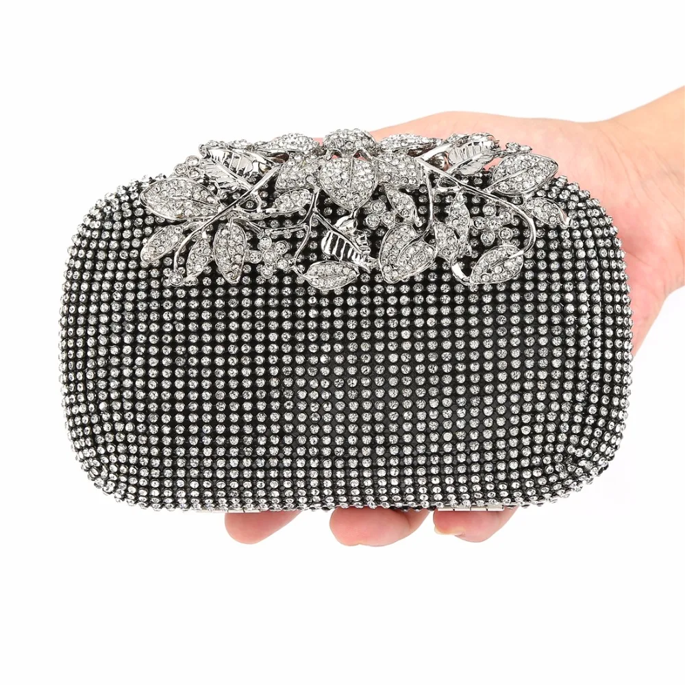 2021 Women Crossbody Bag Small Messenger Rhinestone Handbag Fashion ...