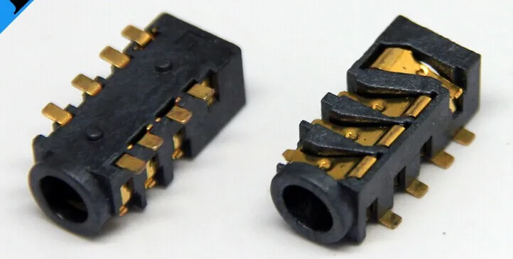 10PCS 3.5mm Female Audio Connector 8 Pin SMT SMD Headphone Jack Socket ...