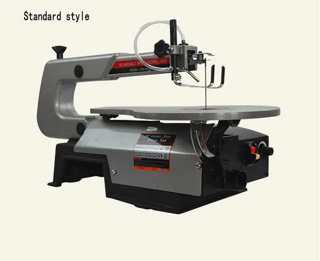 AC220V 120W 16 inch multi function adjustable table jig saw,small table saw,wood/soft metal ...