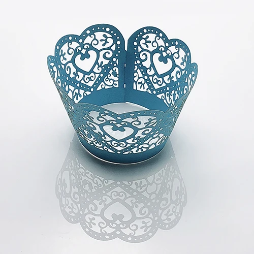 Lace Cup Cake Wrappers Cupcake | Cupcake Wrapper Lace Laser Cut - 50pcs ...