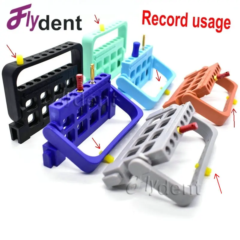 Dental Plastic Holder Plastic Stand Root Canal File Holder Plastic Endo ...