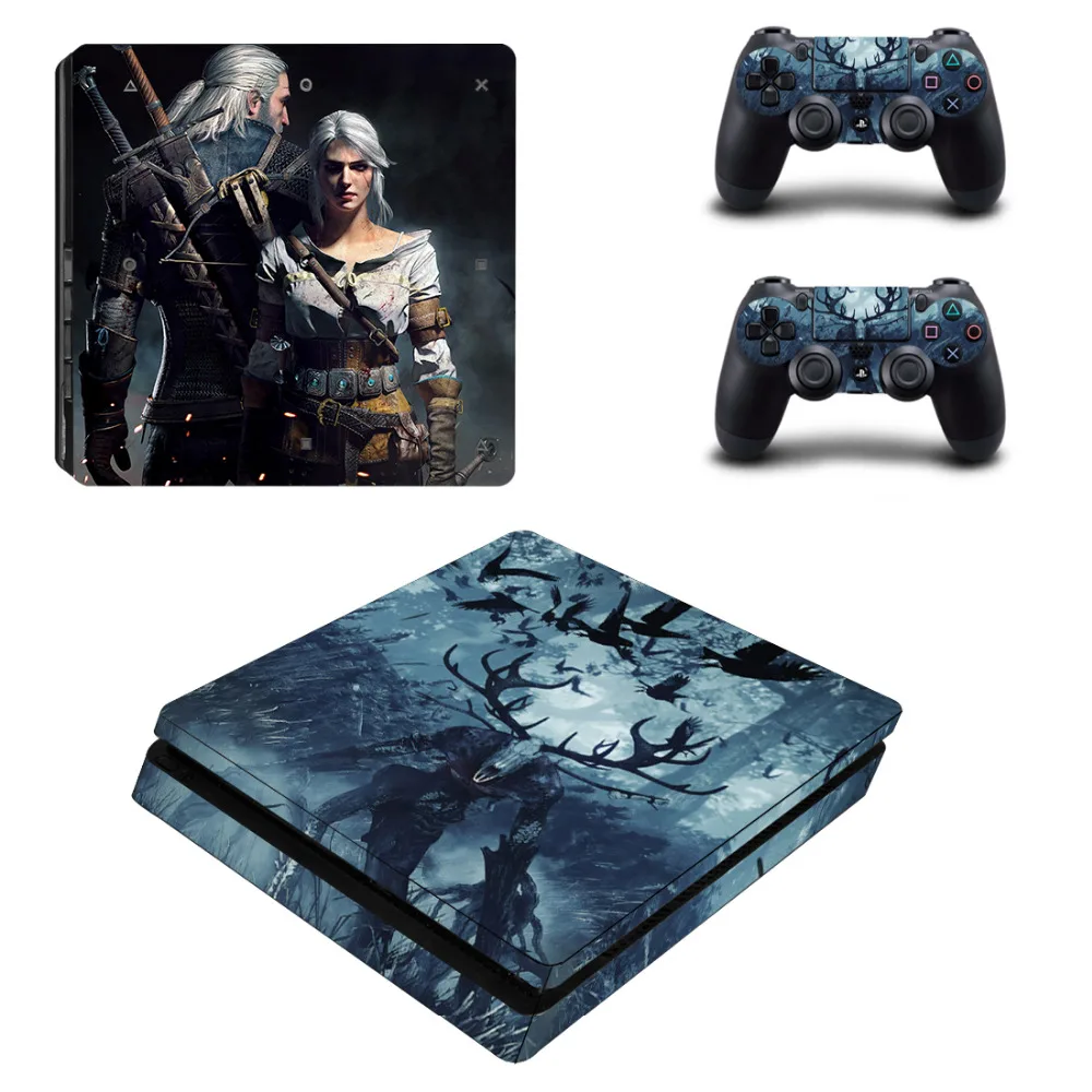The Witcher 3 Wild Hunt PS4 Slim Skin Sticker Vinyl - ConsoleSkins.co