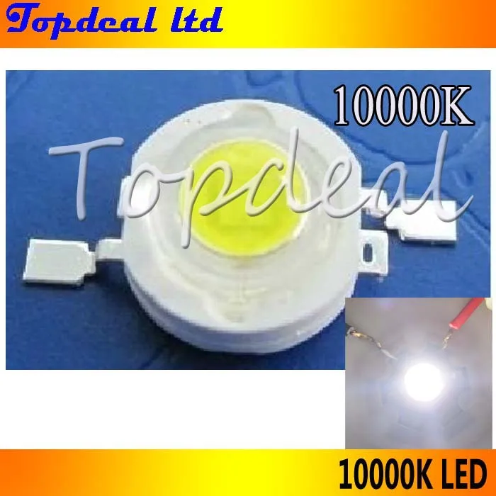10pcs 3W High Power Cold White LED 9000K 11000K 10000K led 3.0 3.6V ...