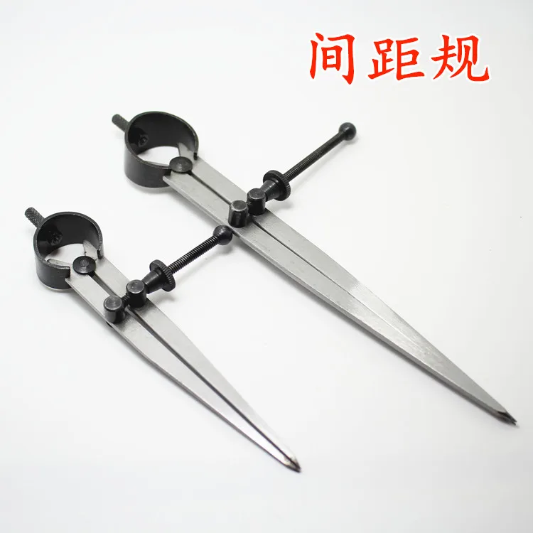2PCS Adjustable Leather Craft Scriber Leather Overstitch Wheel Compass ...