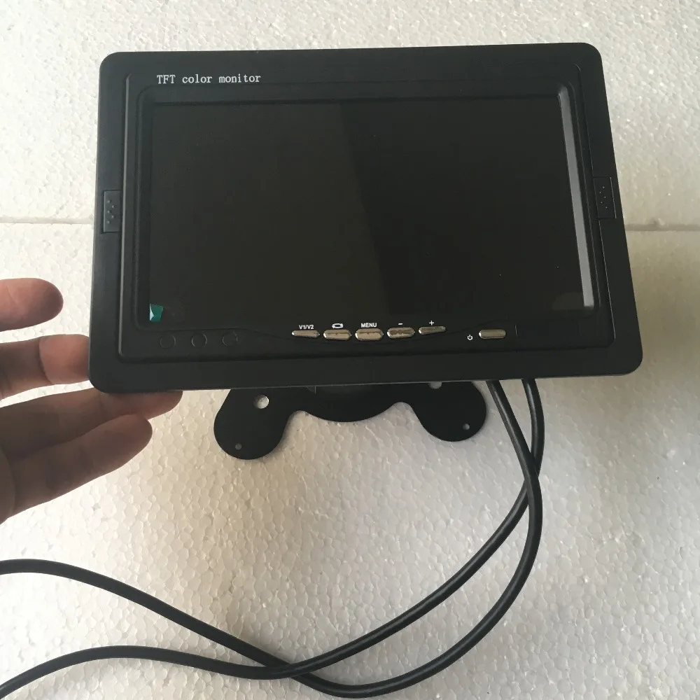 7" TFT LED Color Monitor with AV/VGA-in Car Monitors from Automobiles ...