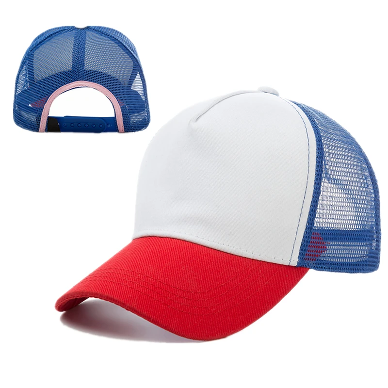 Unisex Dustin Cap Stranger Things Cap Summer Mesh Baseball Cap ...