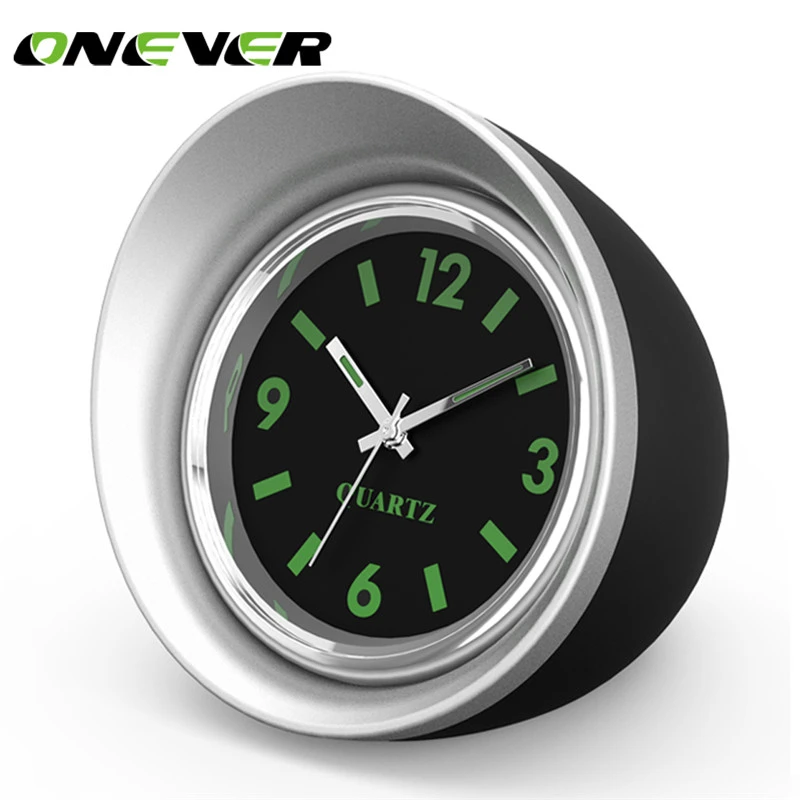 Onever Universal Luminous Car Quartz Clock Watch Vehicle Mechanics Auto ...