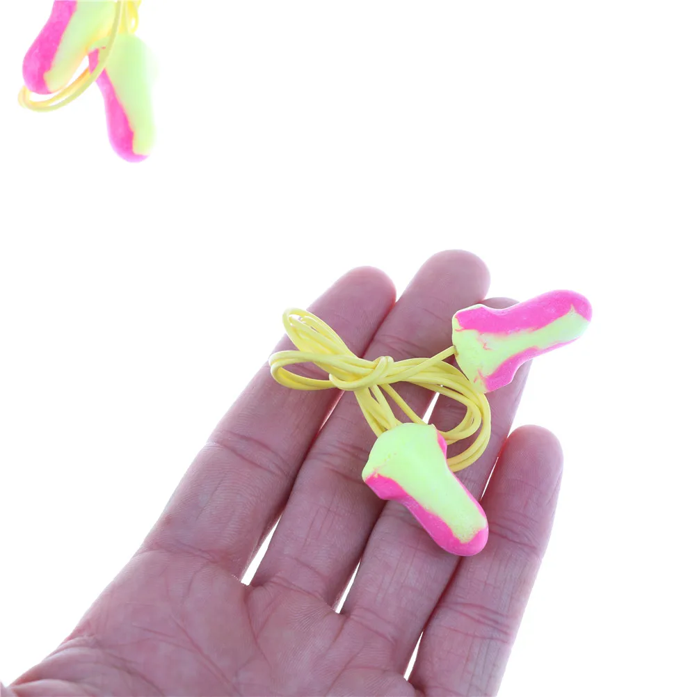 Anti Noise Ear Plugs With String Hearing Protection Noise Reducer Ear ...