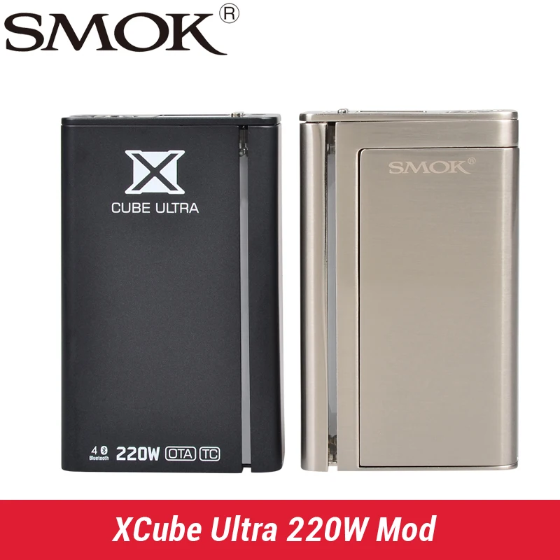 100% Original Smok XCube Ultra 220W Vaporizer Mod Electronic Cigarette ...