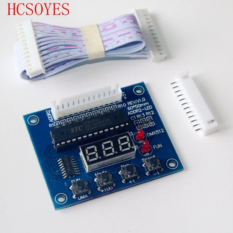 1 pces ADDR2 LED dmx controlador dmx relés uso para led controlador ...