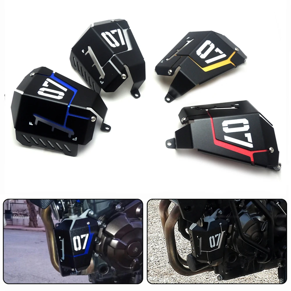 For Yamaha MT 07 FZ 07 Coolant Recovery Tank Shielding Cover High ...