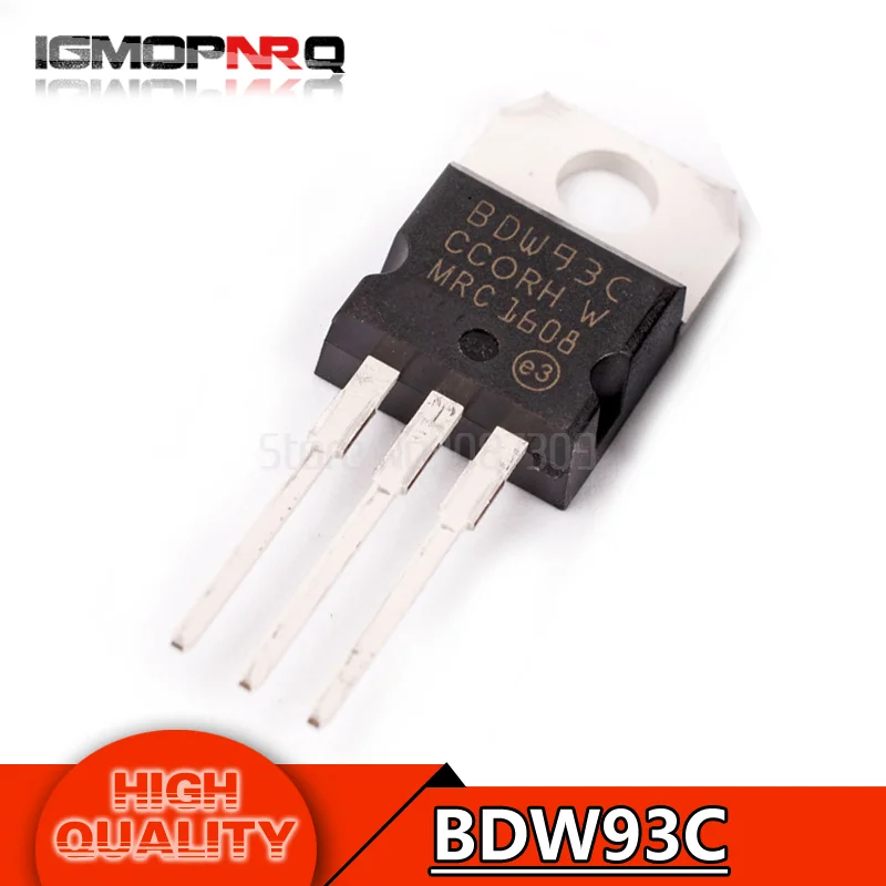 10PCS BDW93C TO 220 BDW93 TO220-in Integrated Circuits from Electronic ...