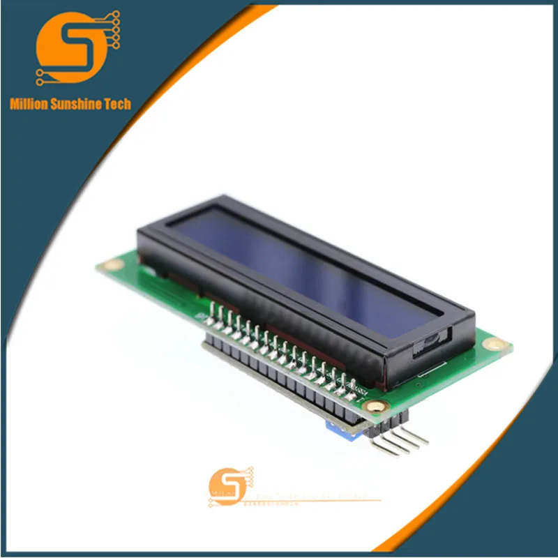 LCD1602+I2C LCD 1602 module Blue screen IIC/I2C LCD1602 Adapter plate ...