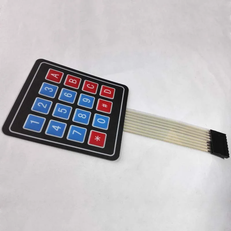 44 Matrix Key Board Module 16 Key Switch Keypad Panel Extension Keyboard For Singlechip Or Plc