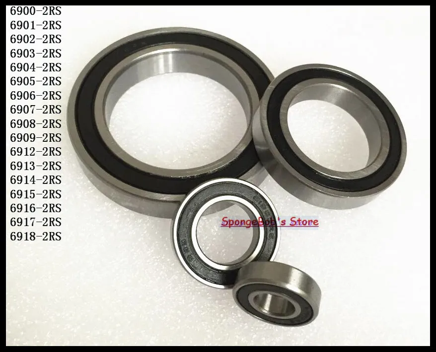 3 개/몫 6913 2RS 6913 RS 65x90x13mm 고무 밀폐형 깊은 홈 볼 베어링 소형 베어링|bearings ...