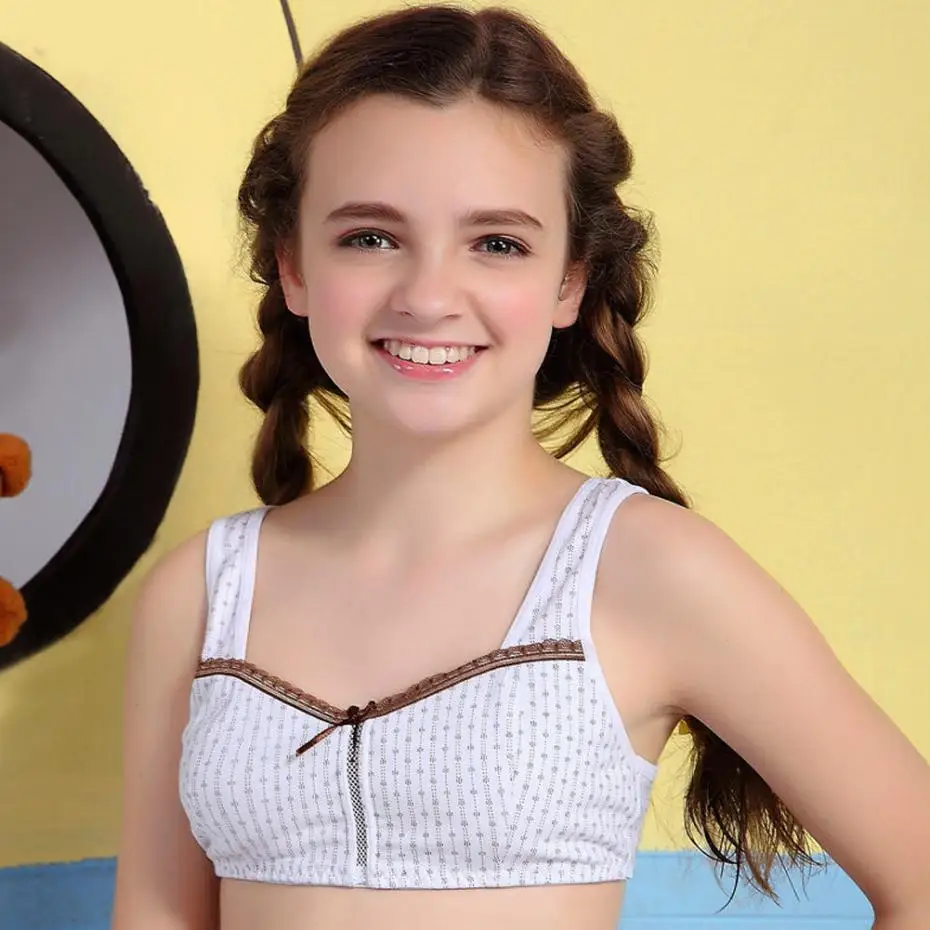 Купить kaqi молодая девушка студент белье беспроводной тонкий хлопок ...