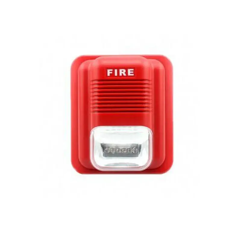 1Pcs 24V SF X104 Security Fire Audible and Visual Alarm Fire Detecting ...