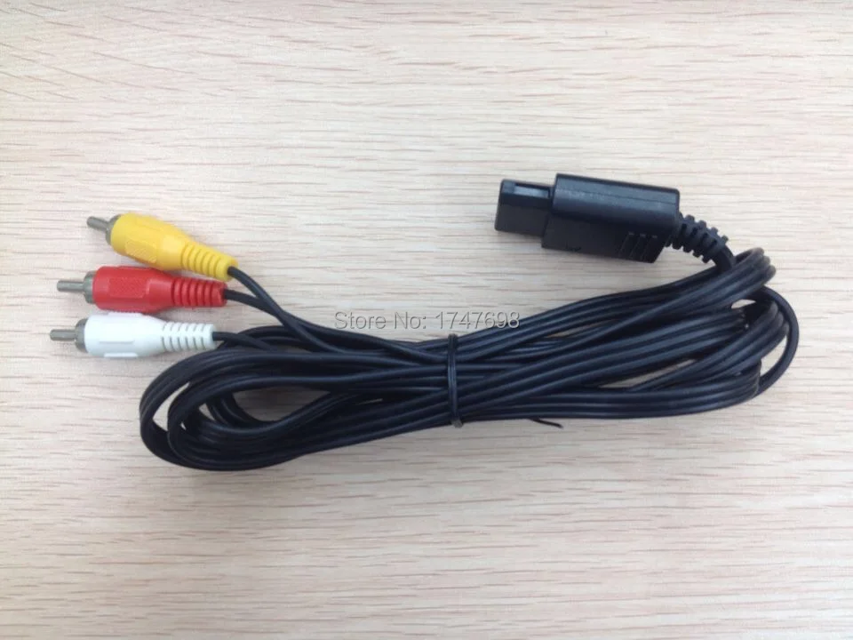 Adaptador RCA de 3 canales de entrada, interruptor AV DVD para PS2 ...