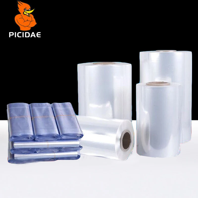 PVC Heat Shrinkable Film Reel Transparent Double Layer Plastic ...