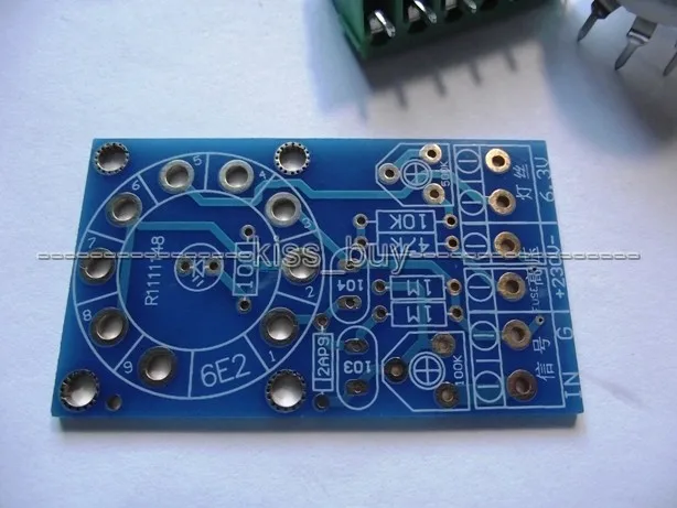 Magic Eye 6E2 EM87 6UH6 EM84 Tube Audio Indicator VU Meter Driver LOW ...