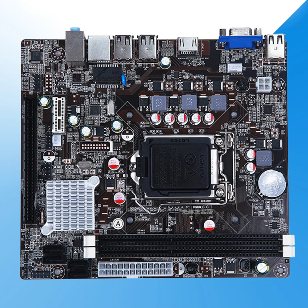 Original NEW Desktop Mainboard For Intel H61 Motherboard LGA 1155 i3 i5 i7 Processor DDR3 DIMM ...