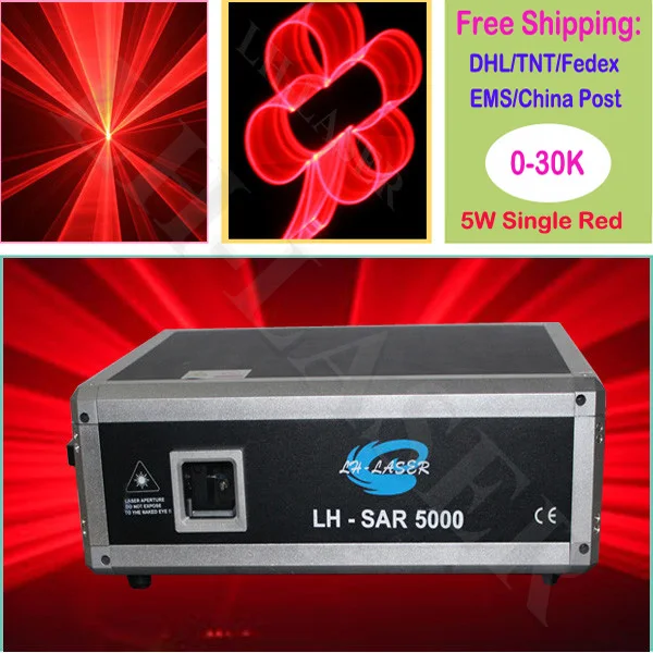 Dj laser light show high power animation dmx ILDA red color laser ...