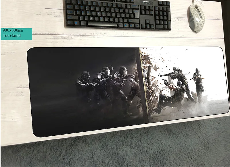 Buy Rainbow Six Siege Mouse Pad 900x300mm Pad To Mouse Notbook Computer
