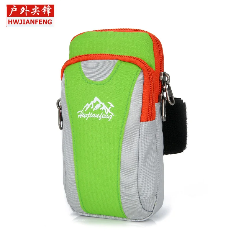 6In Outdoor Sport Running Arm Bag Wrist Pouch Exercise Jogging Gym ...
