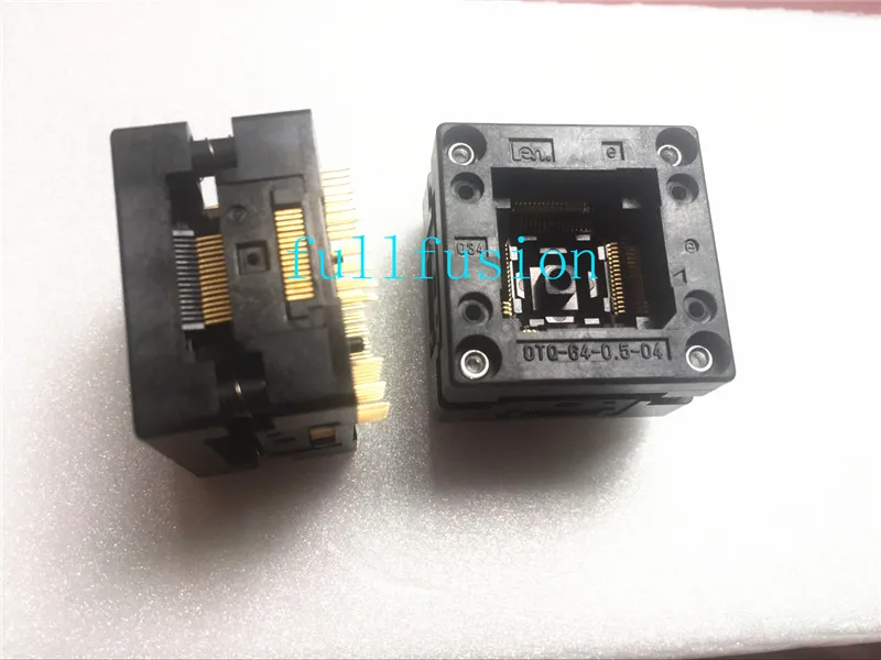 Otq-64-0.5-04 Qfp64p 0.5mm Pitch Enplas Ic Test Socket Tqfp64 Burn In ...