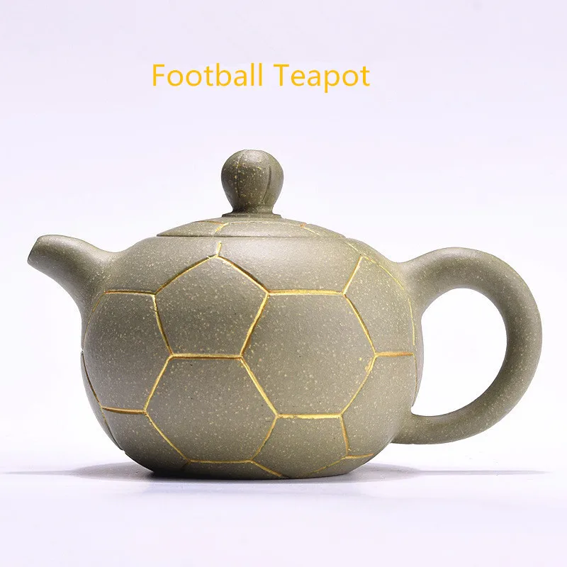 240ml All Handmade Creative Football Teapot Authentic Famous Yixing ...