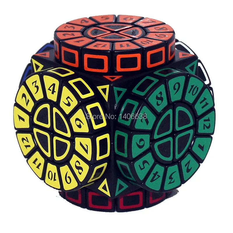 New ShengShou Magic cube SMAZ Time Machine Black Puzzle Cubo Very Rare ...