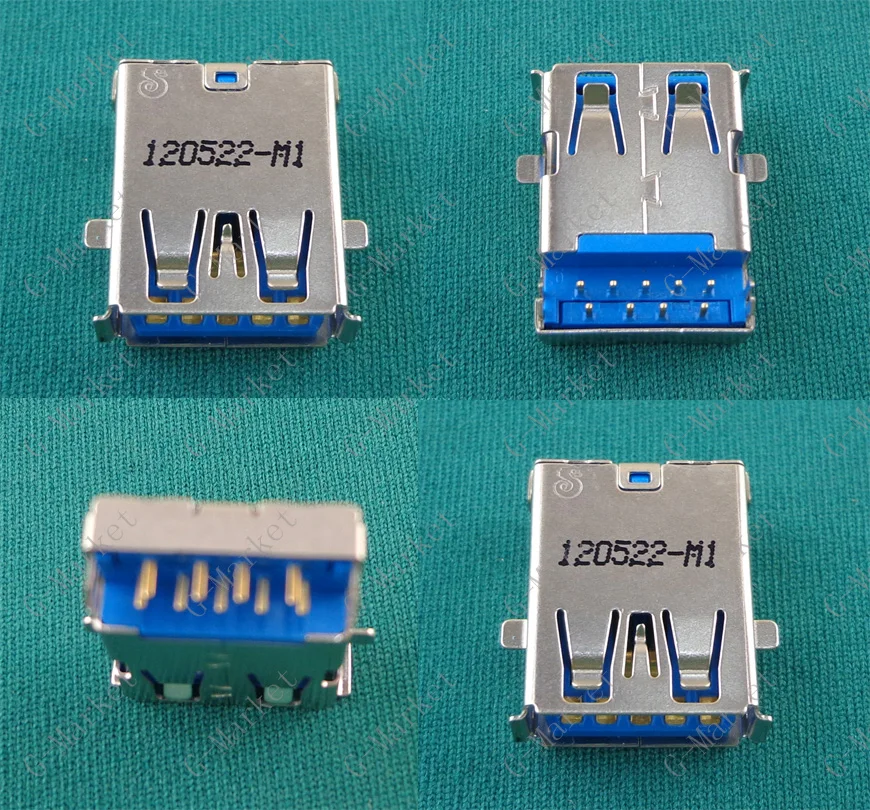 Conector USB 3,0 de 17mm para ordenador portátil, conector hembra de ...