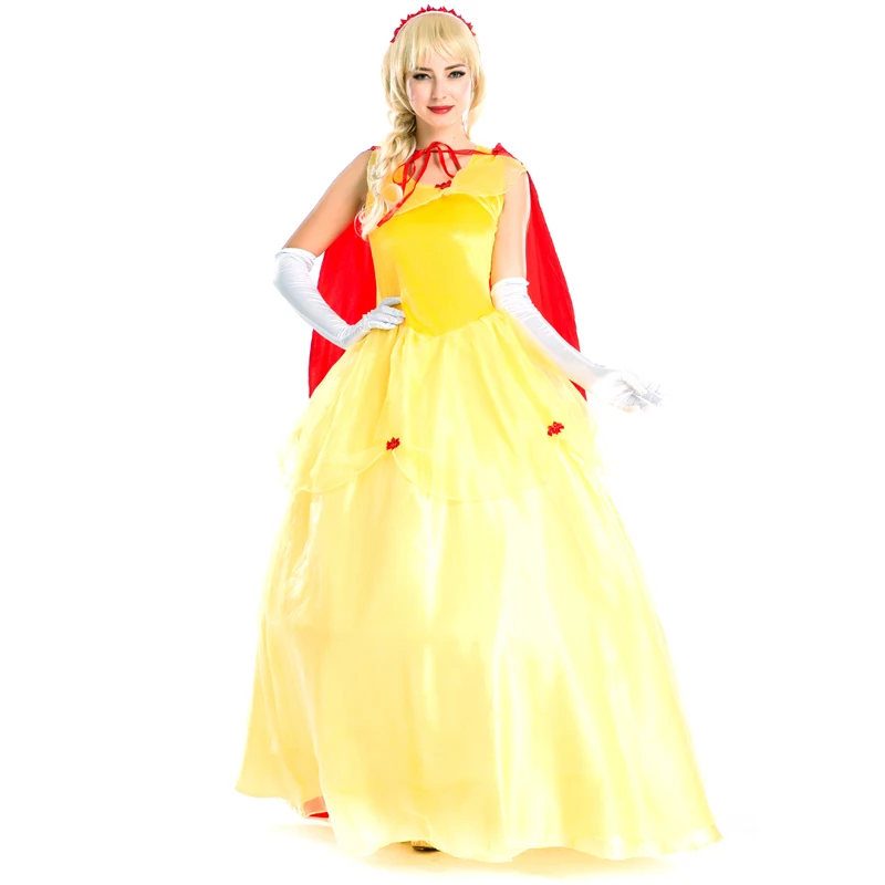 Women Role Play Fairy Tale Princess Costume Fancy Dress Halloween Party